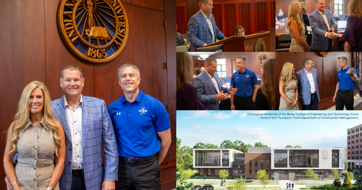 Indiana State University and Thompson Thrift… | Thompson Thrift
