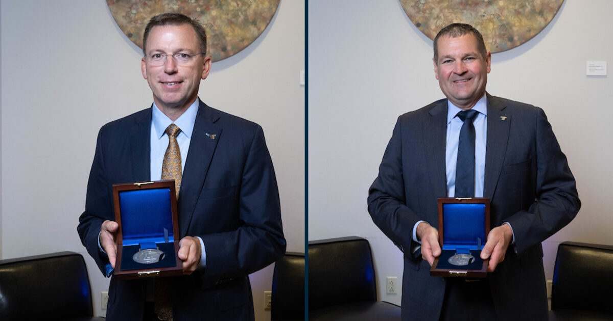 Paul Thrift and John Thompson Honored as the 2022… | Thompson Thrift